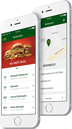 Case Study: McDonald's. App development project by MLSDev