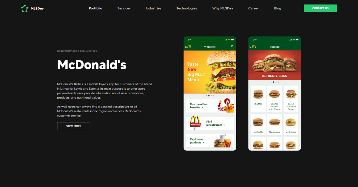 Web & Mobile App Development Portfolio | MLSDev